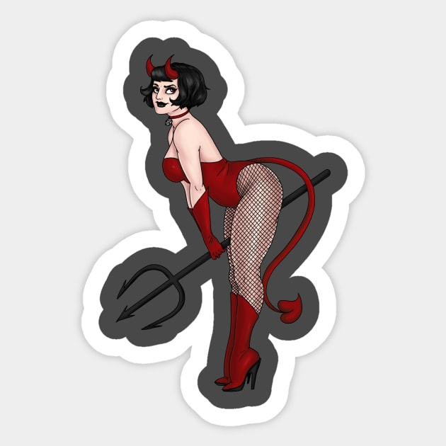 Devil Babe - Devil - Sticker | TeePublic